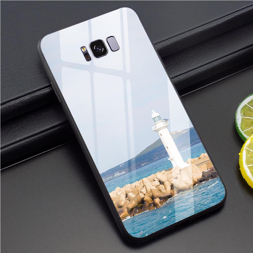 Buy Tempered Glass Phone Coverfor Samsung S8 Note 8 9 10 S7 Edge S9 S10 ...