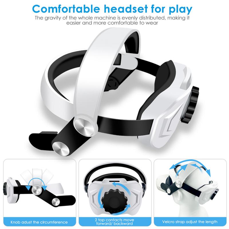 Buy Rechargeable Mobile Power Adjustable VR Headset Bracket Accessories ...
