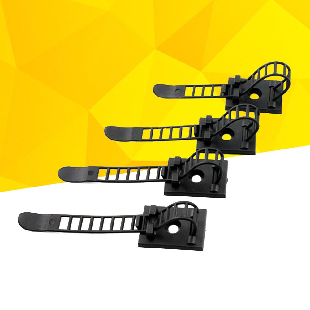 Buy 100 Pcs Adjustable Cable Clips Self-Adhesive Cable Wire Management ...