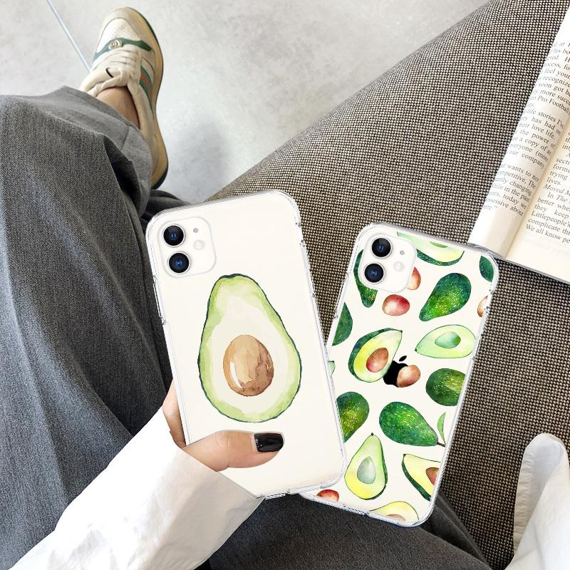 Avocado cases TPU+PC Mobile Phone Cases for Apple iPhone 7 7plus 8 ...