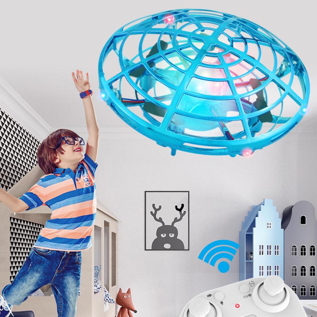 Buy UFO Sensor Aircraft Remote Control Flying Ball Boomerang Drones USB ...