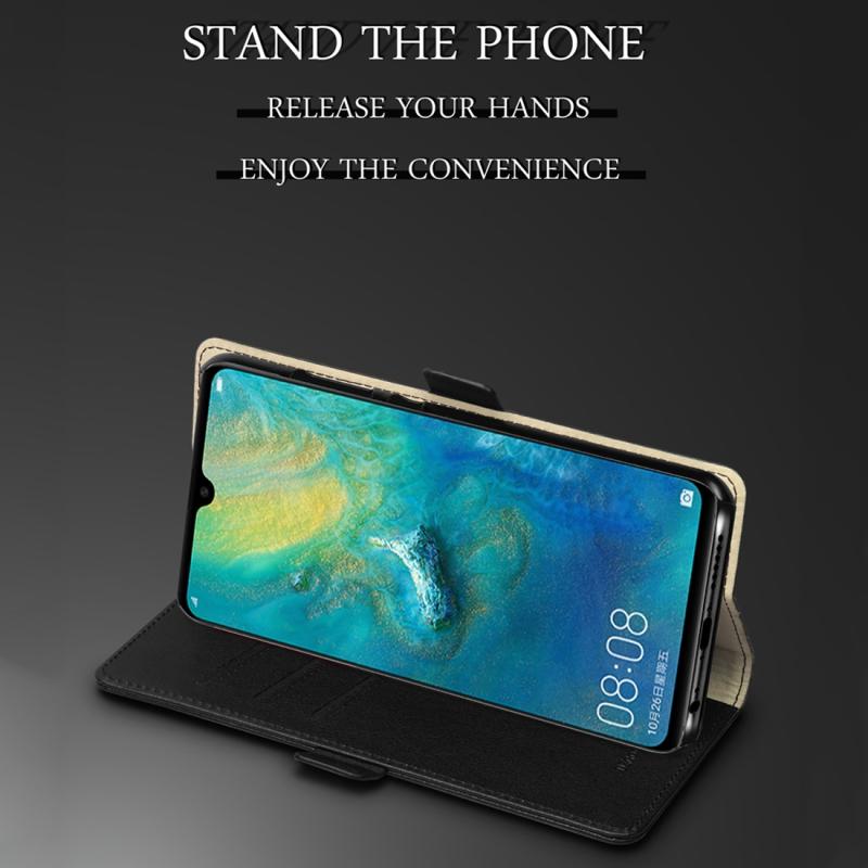 Buy Housse Coque Etui à rabat horizontal en cuir PC + PU série MILO ...