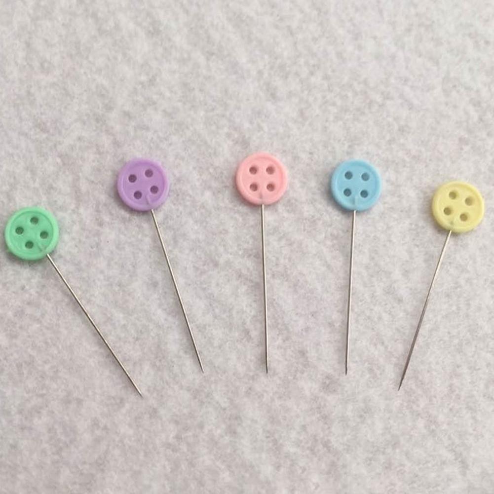 Buy Yousheng Head Pins DIY Quilting 200Pcs Patchwork Craft Button Bow ...
