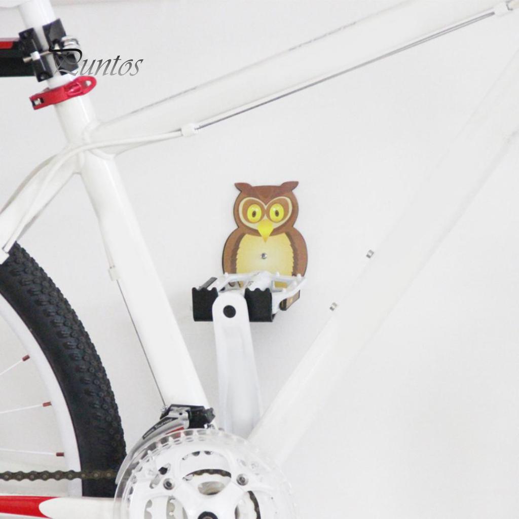 Buy Owl Shape Bicycle Metal Pedal Wall Mount Tire Ground Display Hanger ...