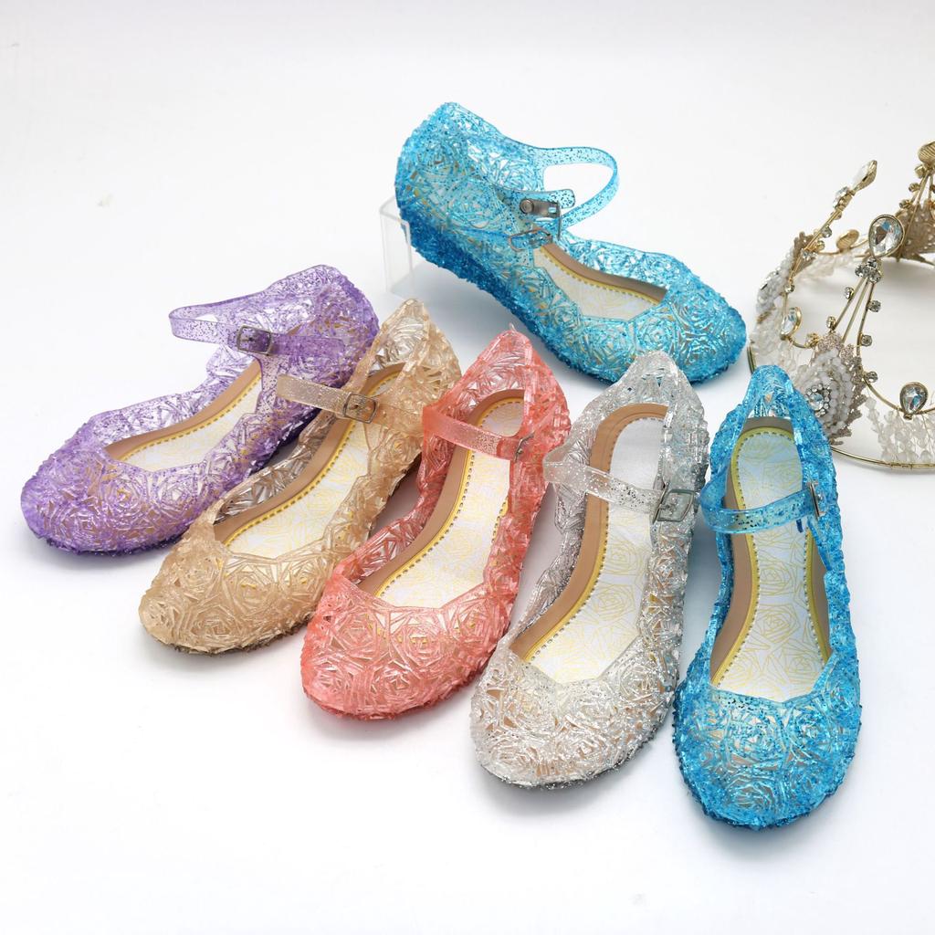 Buy Princess Shoes Princess Crystal Costume Shoes Baby Girls Cosplay ...