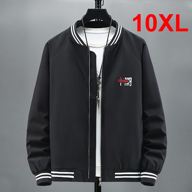 Buy Plus Size 9xl 10xl Jackets Men 2023 Autumn Big Size Bomber Baseball Jacket Male Fashion ...