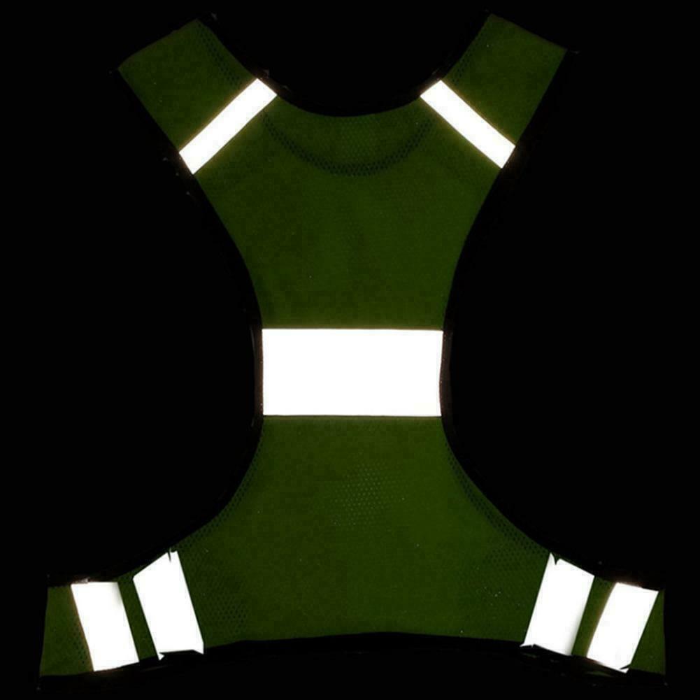 Buy High Visibility Night Safety Vest Outdoor Sports Breathable ...