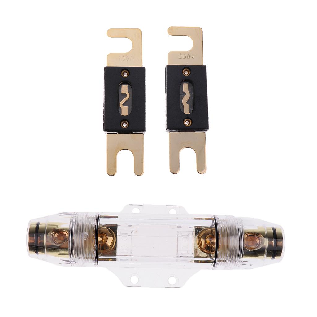 Buy ANL Fuse Holder Distribution Inline Plated Free with 100A 200A ...