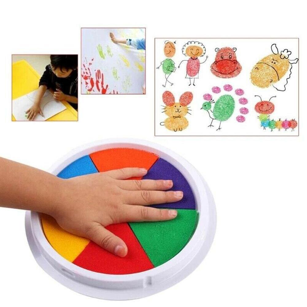 Buy Children Finger Painting Kit Painting Craft Colorful Home Drawing ...