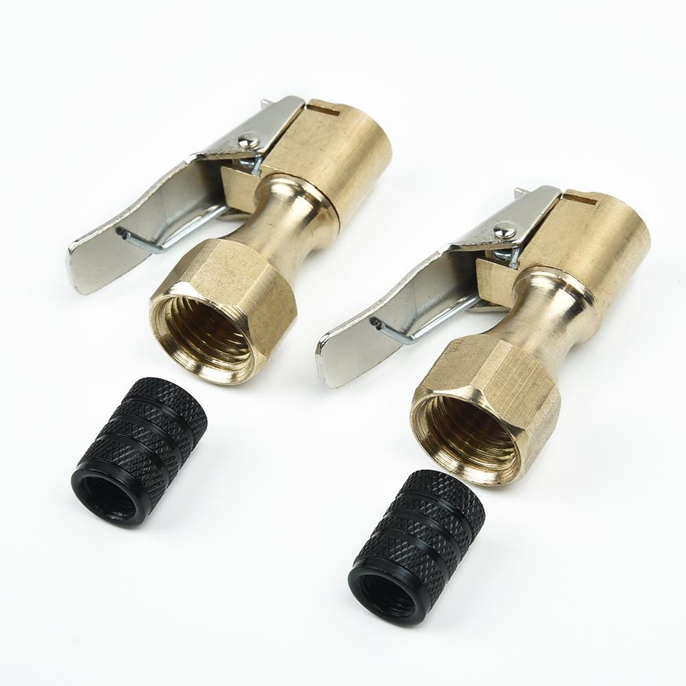 Satın alın 4pcs Tire Chuck Air Closed Flow Lock On For Inflator Gauge ...