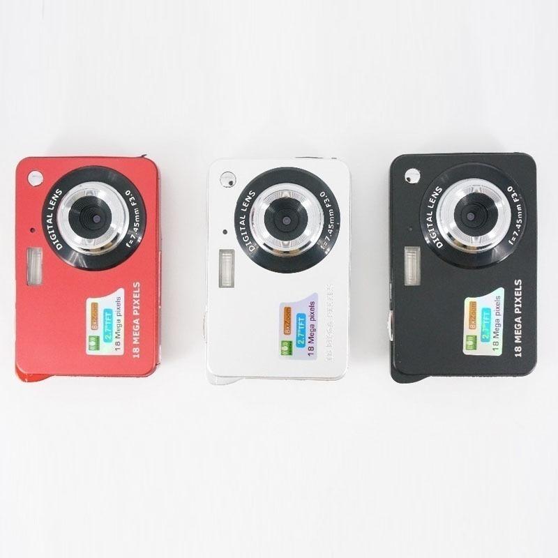 Buy 1280*720 HD Mini Digital Camera 18MP 2.7/TFT 8x Zoom Smile Capture ...