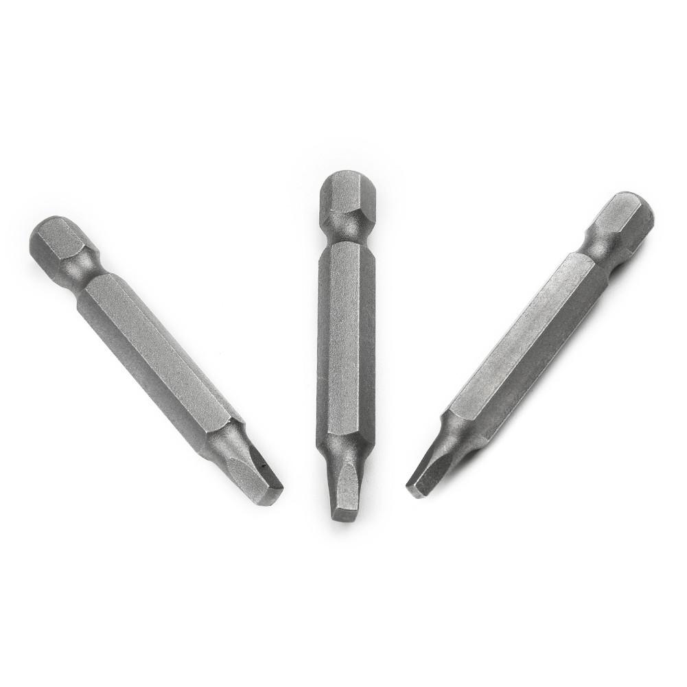 Buy 3 X Screwdriver Bits Screw Driver Magnetic Kit Hex SQ1/SQ2/SQ3 ...