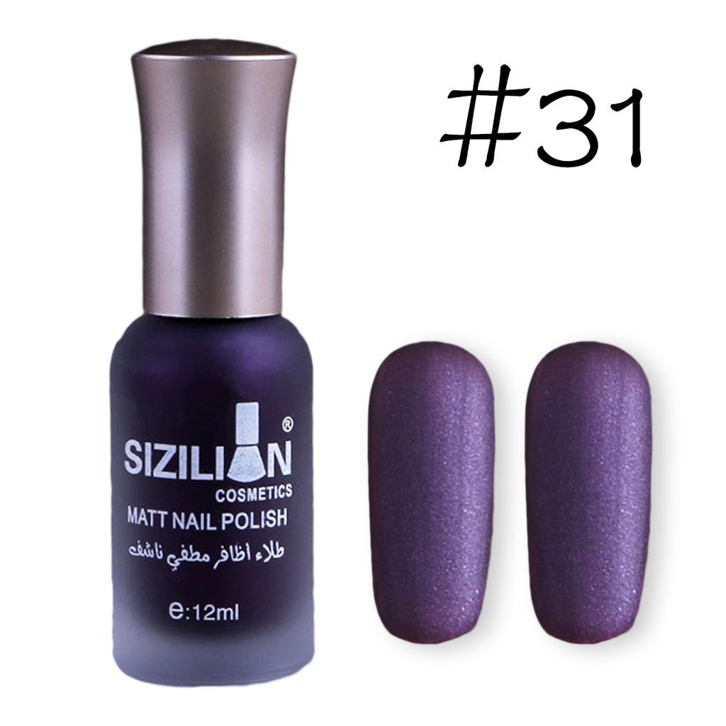 Buy 12ml Matte Dull Nail Polish Fast Dry Long-lasting Nail Art Varnish ...