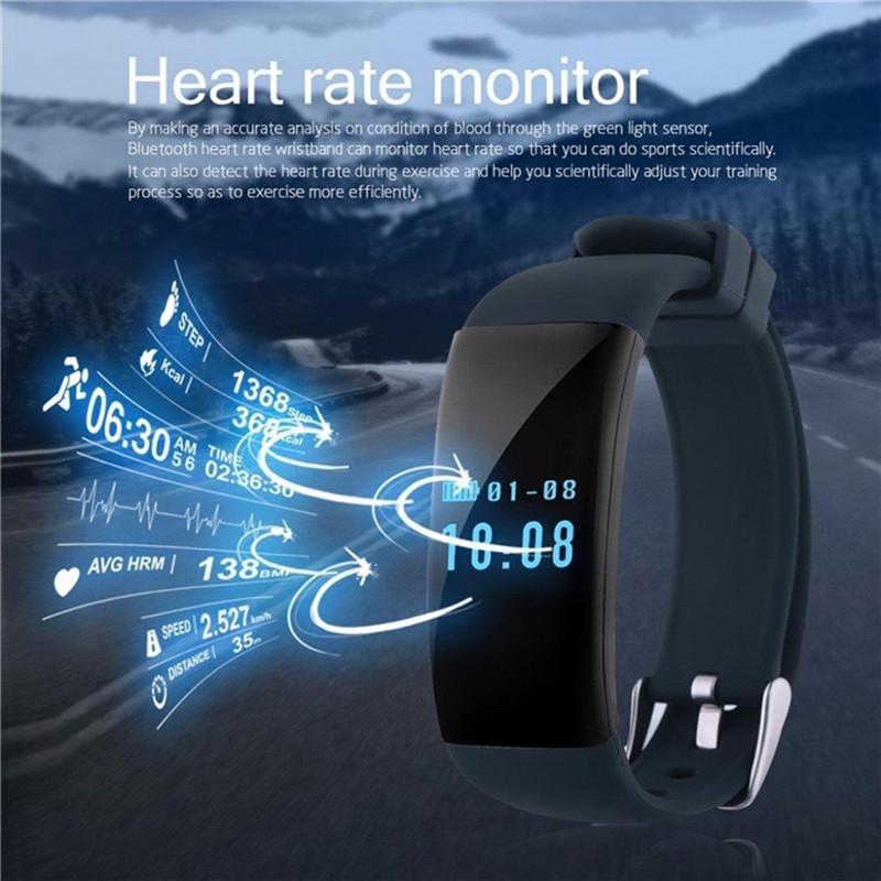 Buy 2018 Bracelet Heart Rate Monitor Bracelet Fitness Tracker Sport ...