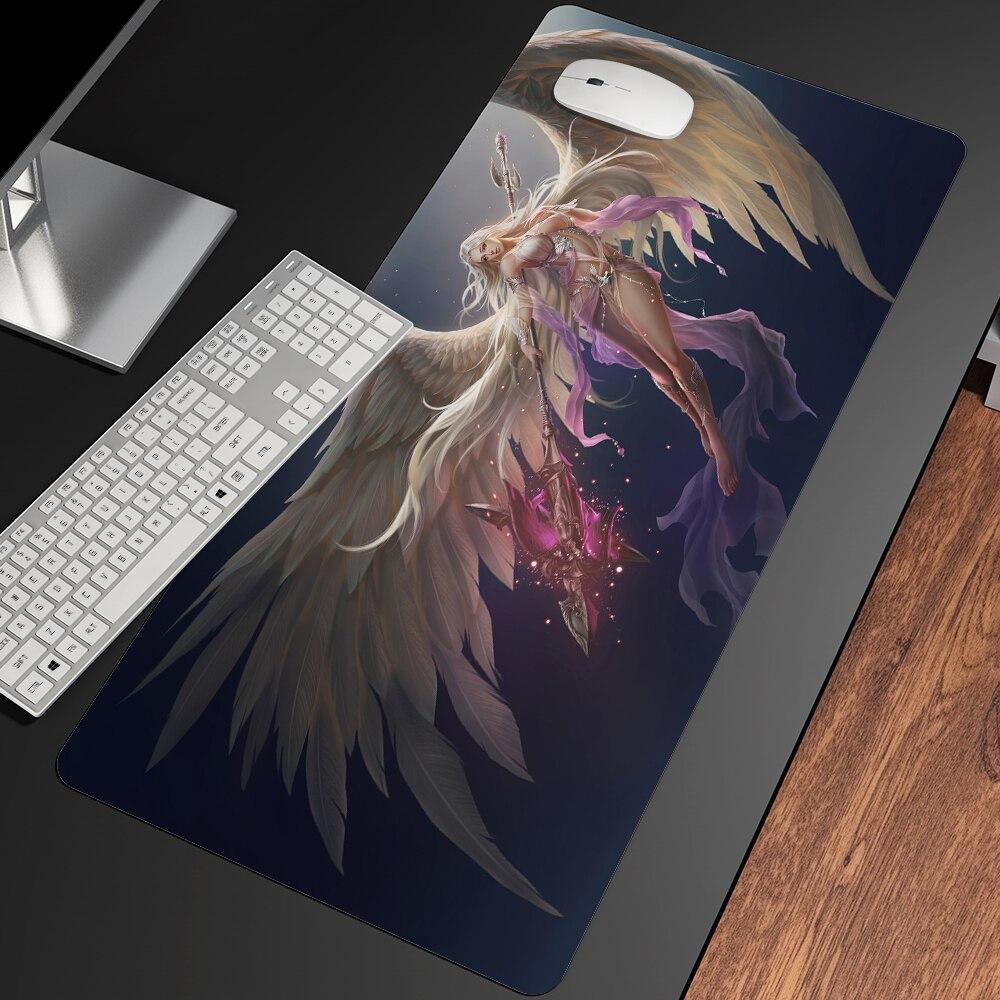 Chinese Style Anime Cute Girl Mouse Pad Oversized Game Desk Pad ...