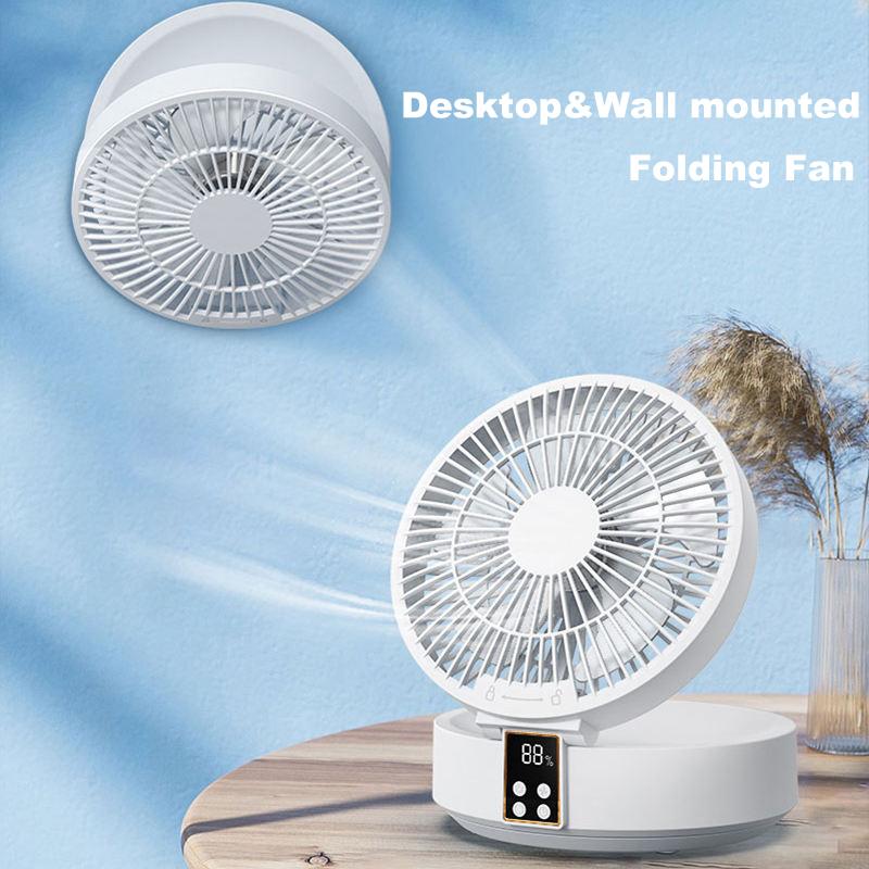 Cheap USB Electric Table Desktop Fan Wireless Wall Mounted Air Cooling ...