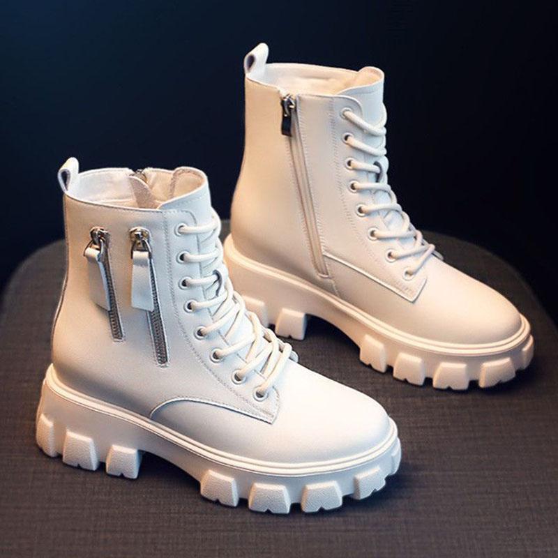 Cheap Martin Boots Women's Shoes Fleece Autumn and Winter Snow Cotton ...