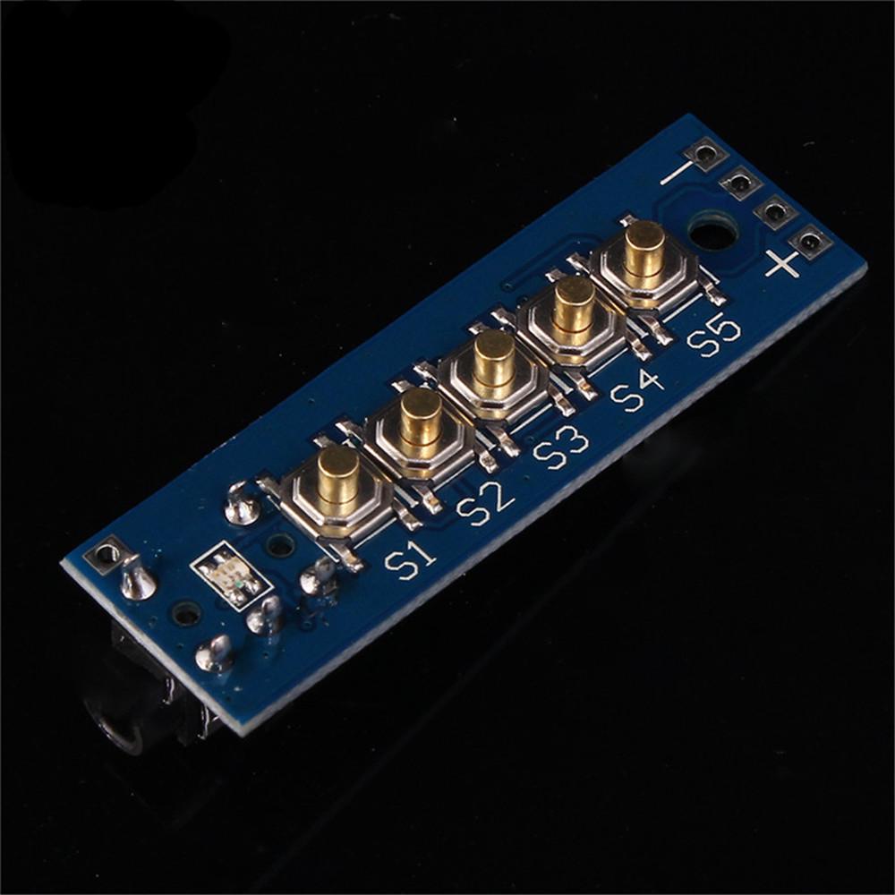 Buy DC 3.6-6V 25mA 76-115MHz Key Adjustment FM Stereo Receiving ...