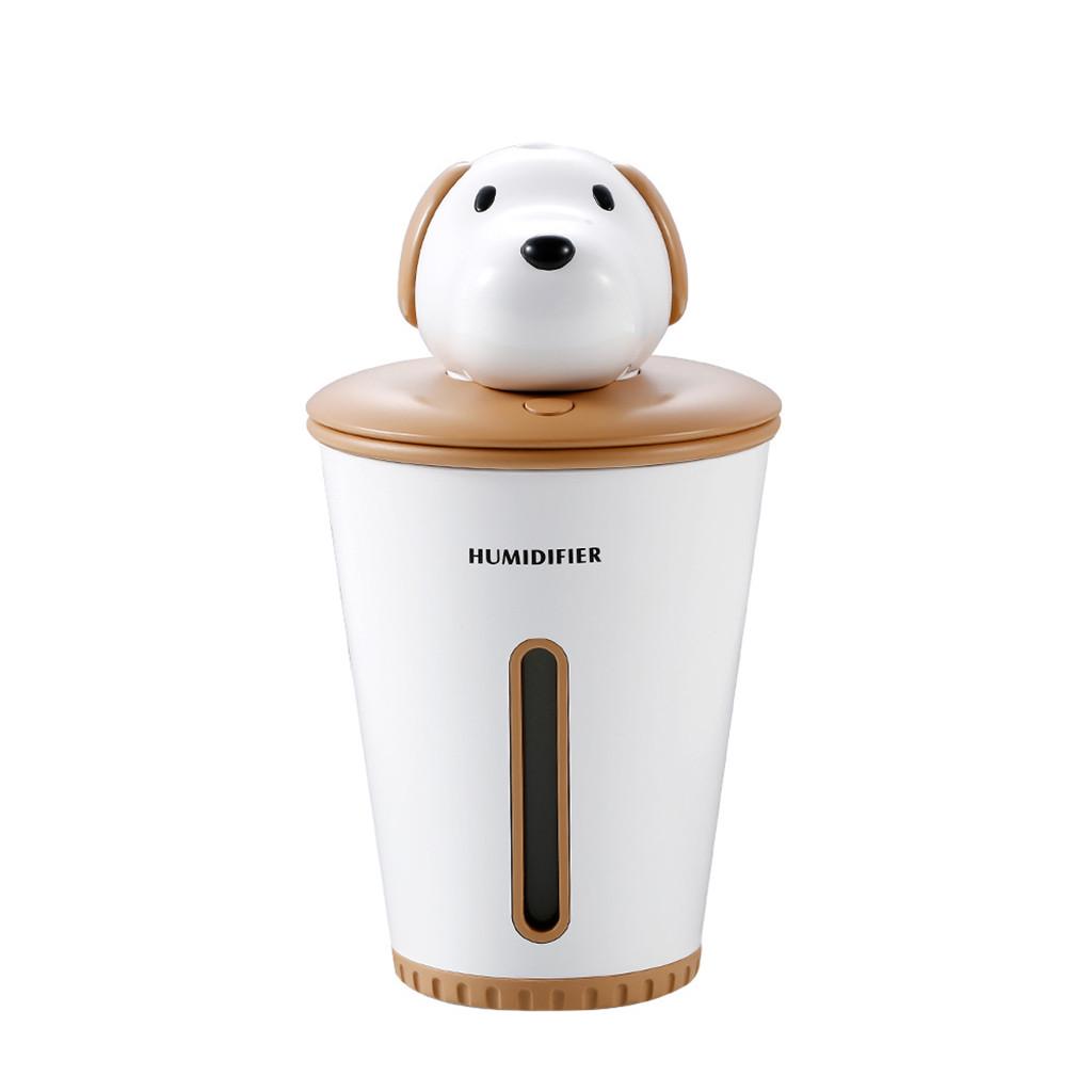 Buy Cute Cartoon Dog Mist Air Diffuser Humidifier LED Night Light ...