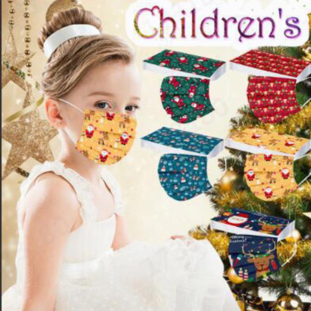 Buy SunShine 10pcs Children's Three-layer Mouth Masks Protective Dust ...
