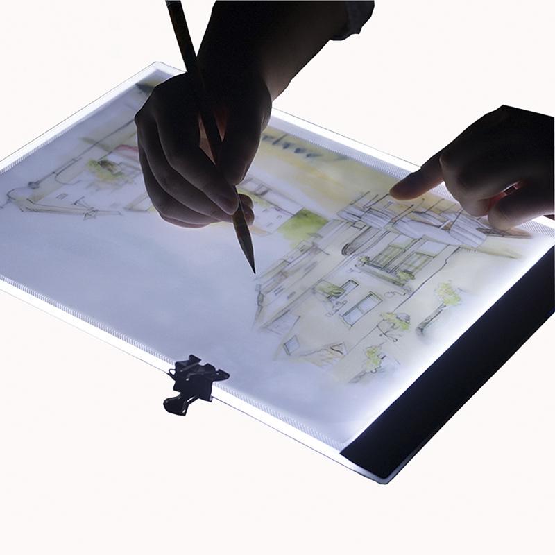 Buy A4 Led Drawing Tablet Thin Art Stencil Drawing Board Light Box ...