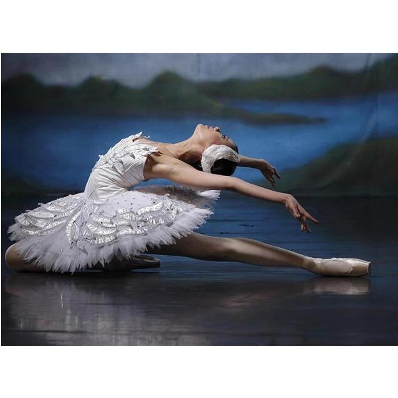 5D DIY Diamond Painting Ballerina Diamond Embroidery Ballet Dancer ...