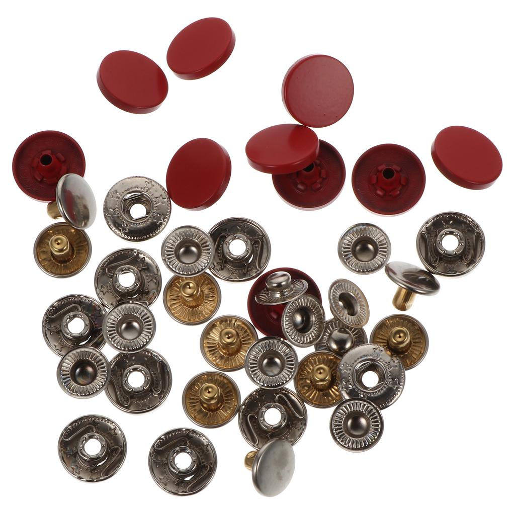 Buy eigina10 Sets Copper Covered Buttons Clothes Button DIY Bags Button ...