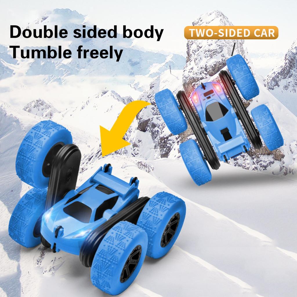 (H0826)Double-Sided 360. Tumbling Bucket Remote Control Spray Can Climb ...