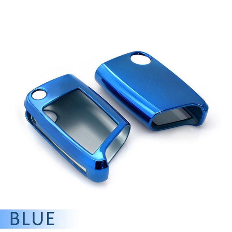 Buy 1pcs TPU Car Key Cover 6 Color Auto Key Cover Car Styling Soft TPU ...