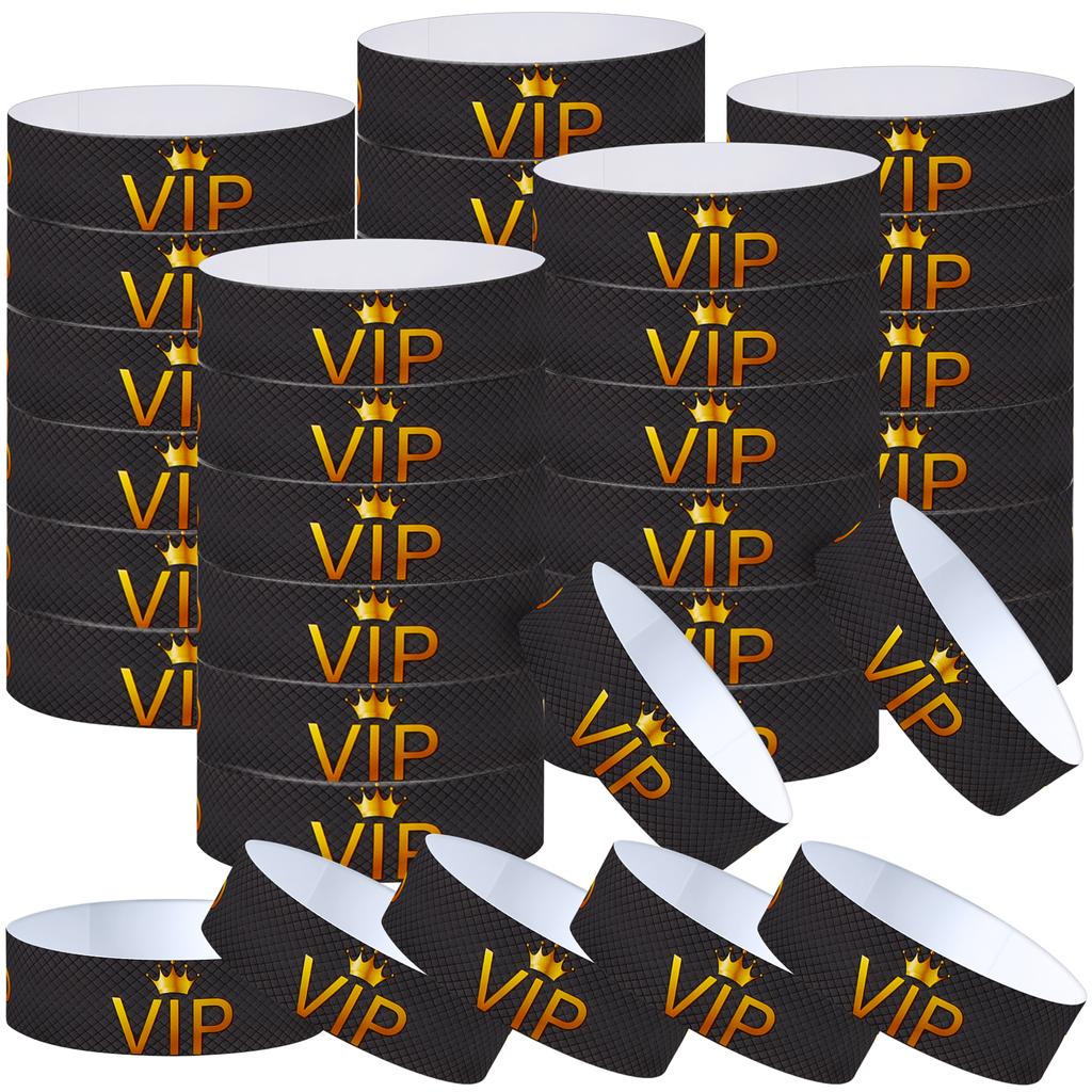 Buy 500Pcs Vip Wristband Active Waterproof Wristband Vip Plastic ...