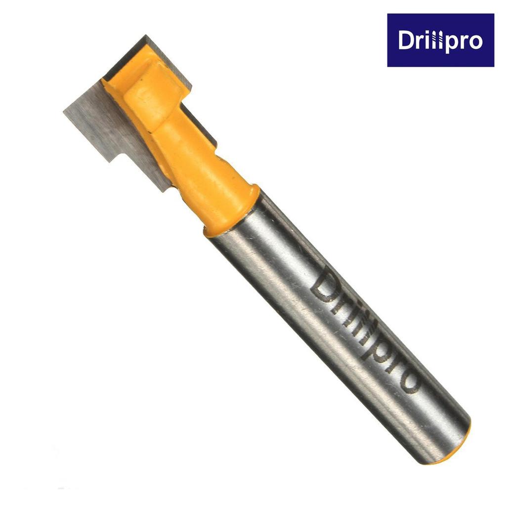 Drillpro 1/4" Shank T-Slot Architectural Molding Router Bit Milling ...