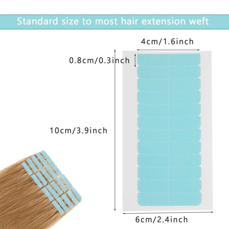 Buy 60pcs Adhesive Hair Extension Tape Double Sided Invisible ...