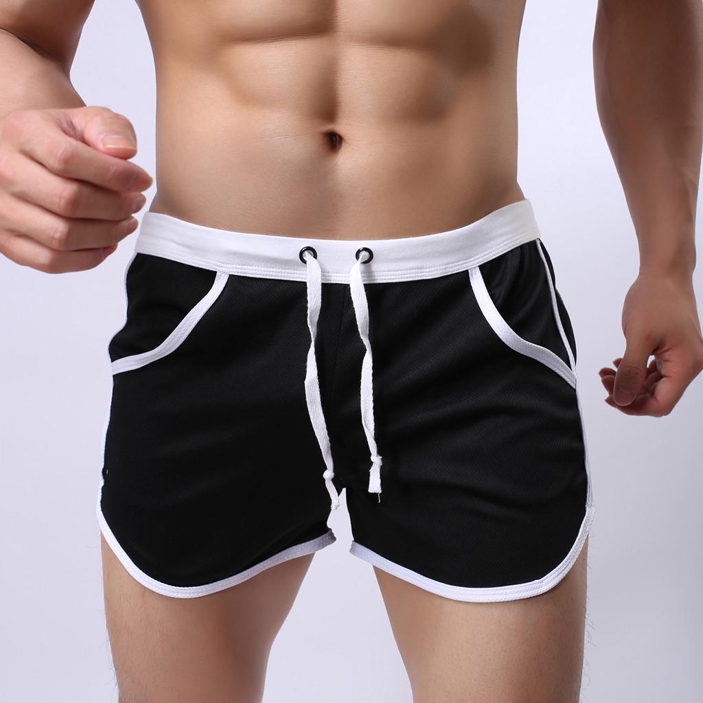Buy Men's Summer Fashion New Style Simple Sports Fitness Shorts Home ...