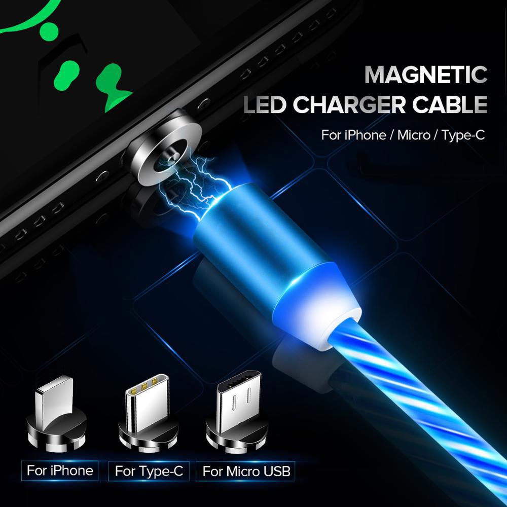 Visible LED Light USB Charger Cable Charging Line uygun fiyatlı satın ...