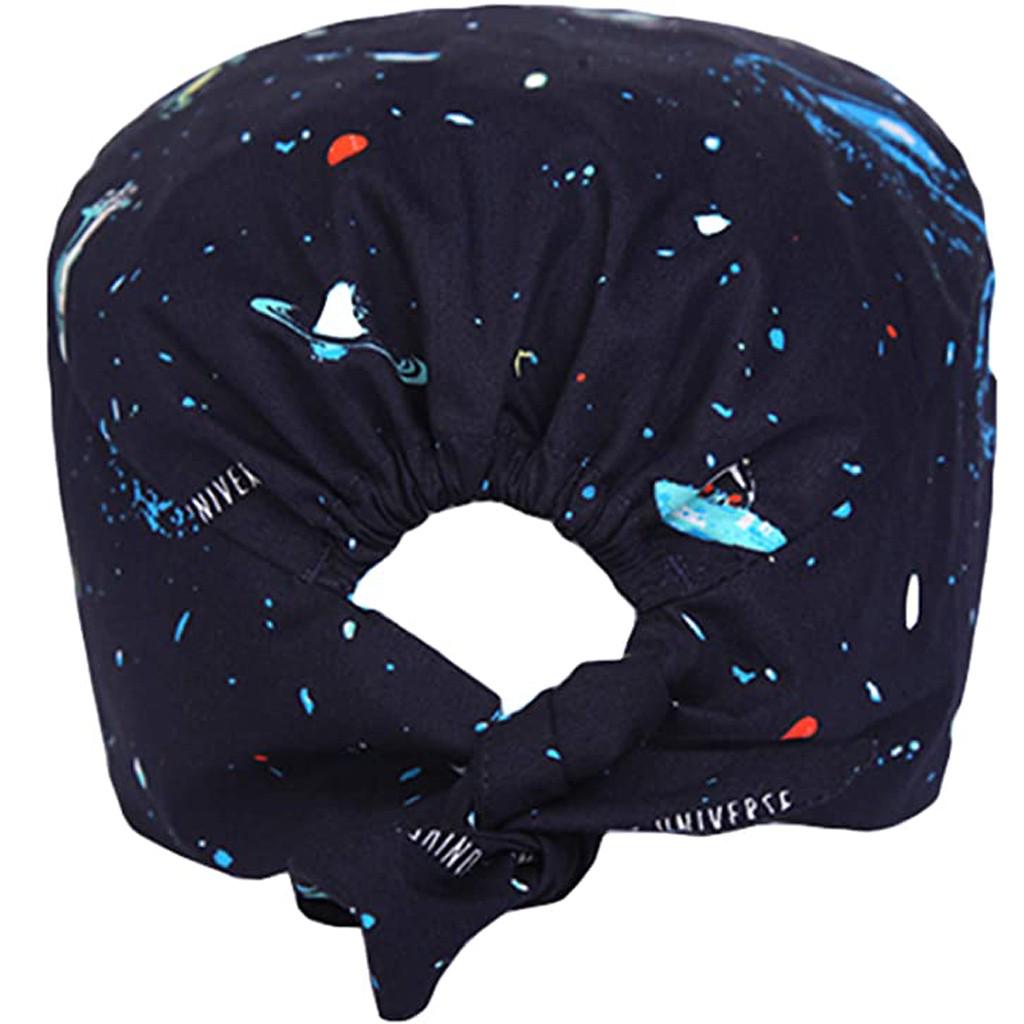 Buy KOBE Scrub Bouffant Turban Cap With Sweatband Scrub Hat for Women ...
