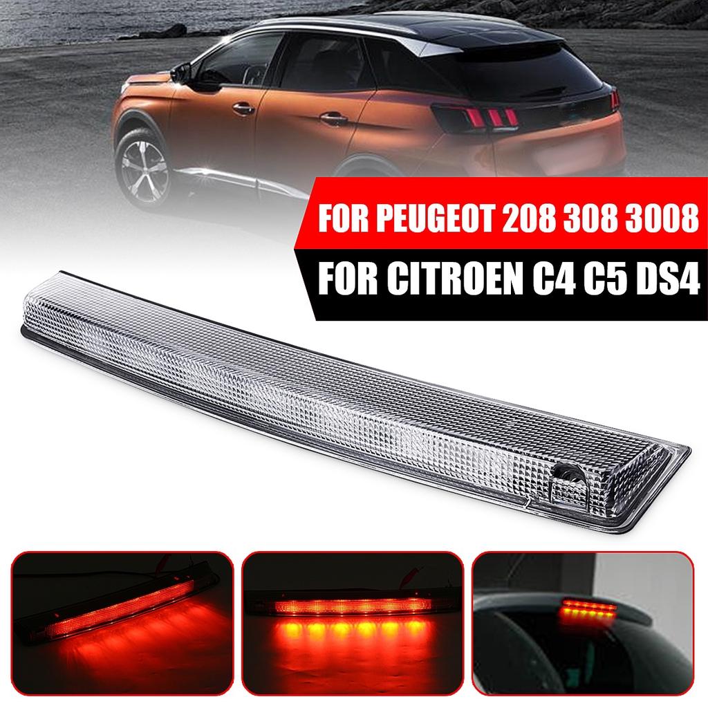 Buy LED High Level 3rd Brake Light 6351HH For Peugeot 208 308 3008 For ...