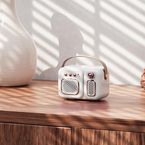 Buy Practical Wide Compatibility with Handle Retro Stereo Sound Mini ...