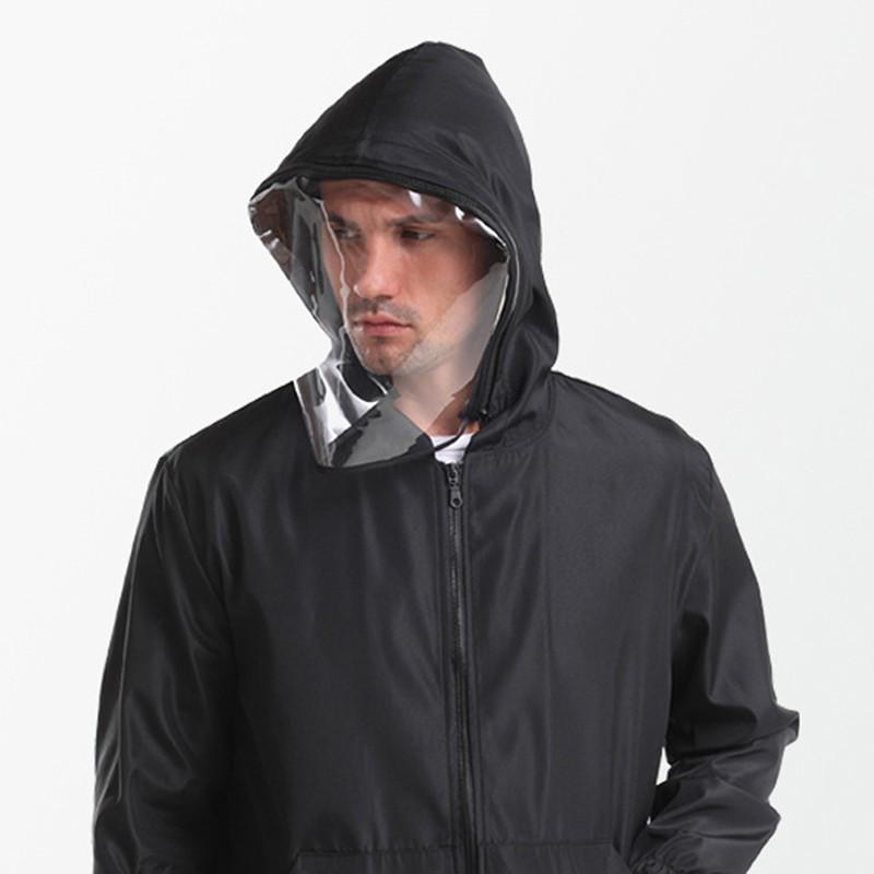 Buy Civil Protective Isolation Clothes Hooded with Face Mask ...