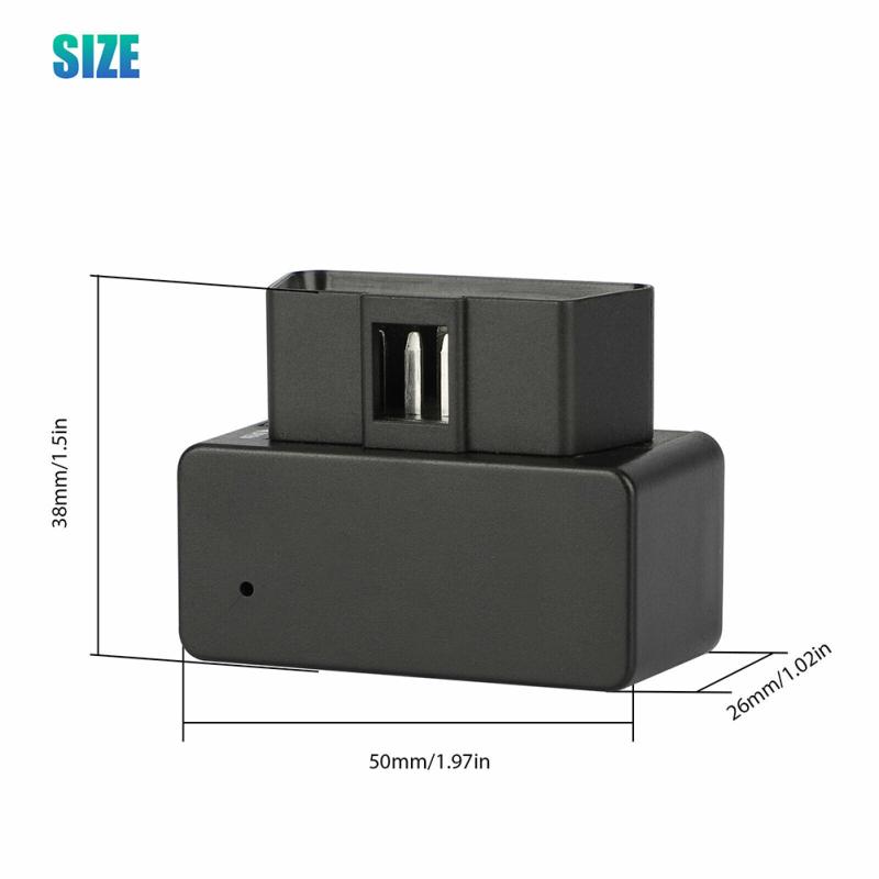 Buy Obd Ii Gps Tracker Vibration Alarm Obd Interface Real Time Vehicle ...