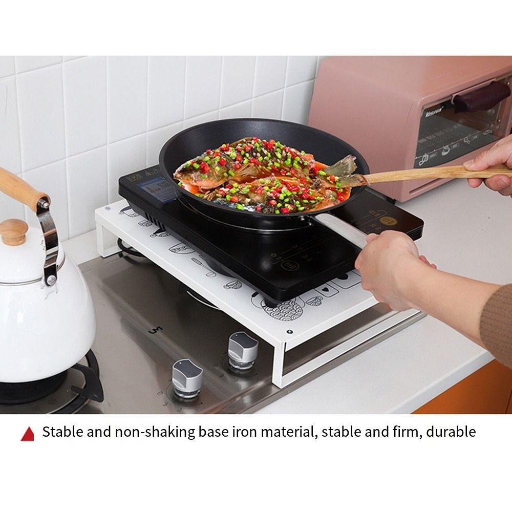 Easy To Clean Metal Desktop Organizers Multipurpose Kitchen Stand ...