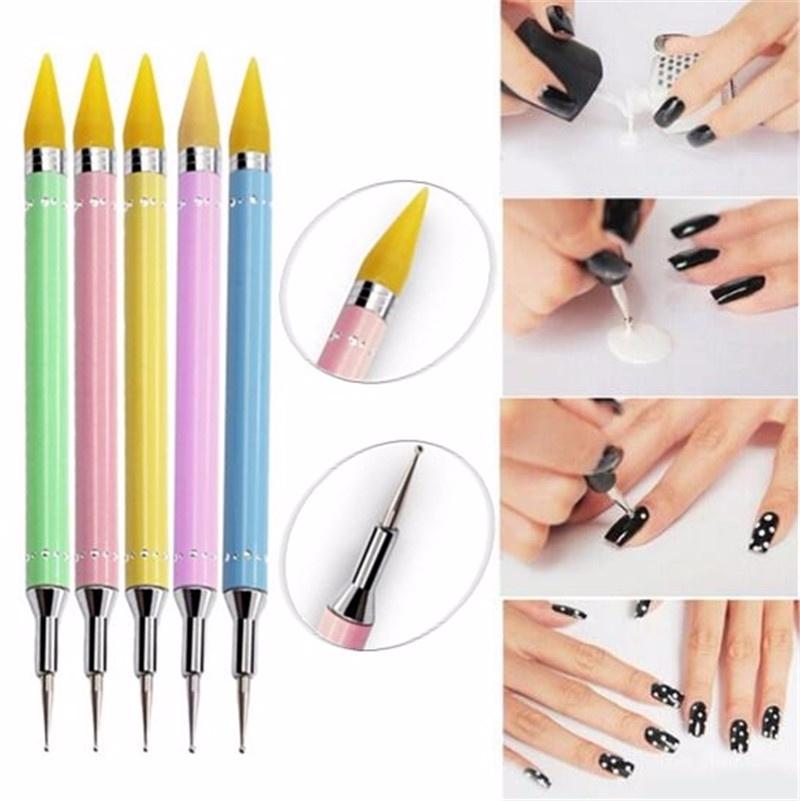 Buy Acrylic and Stainless Steel Double-end Drill Point Dotting Pens ...