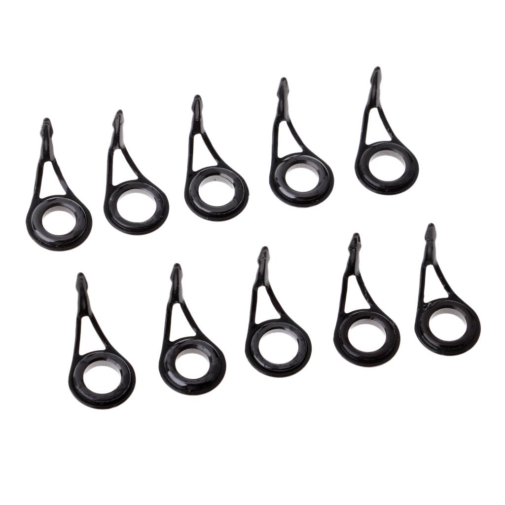 Buy 10x Fishing Rod Eye Ring Guides Line Rings for Spinning/Carp 6 at ...