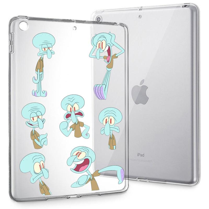 SpongeBob Series ipad case Soft Silicon Fold ipad cases Anti-Skid case ...