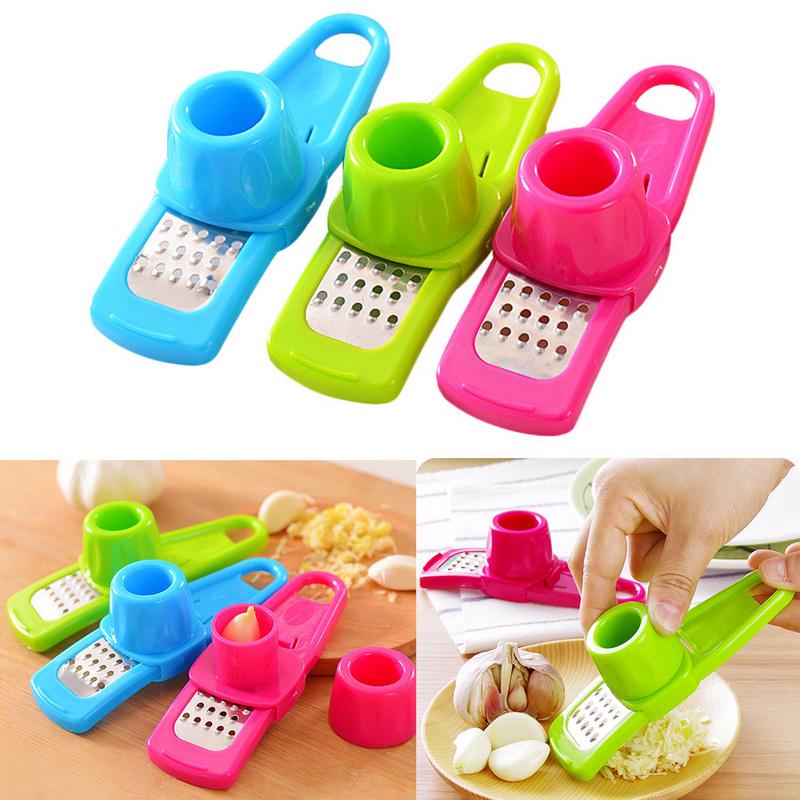 Buy Multifunction Plastic Stainless Steel Garlic Press Mini Ginger ...