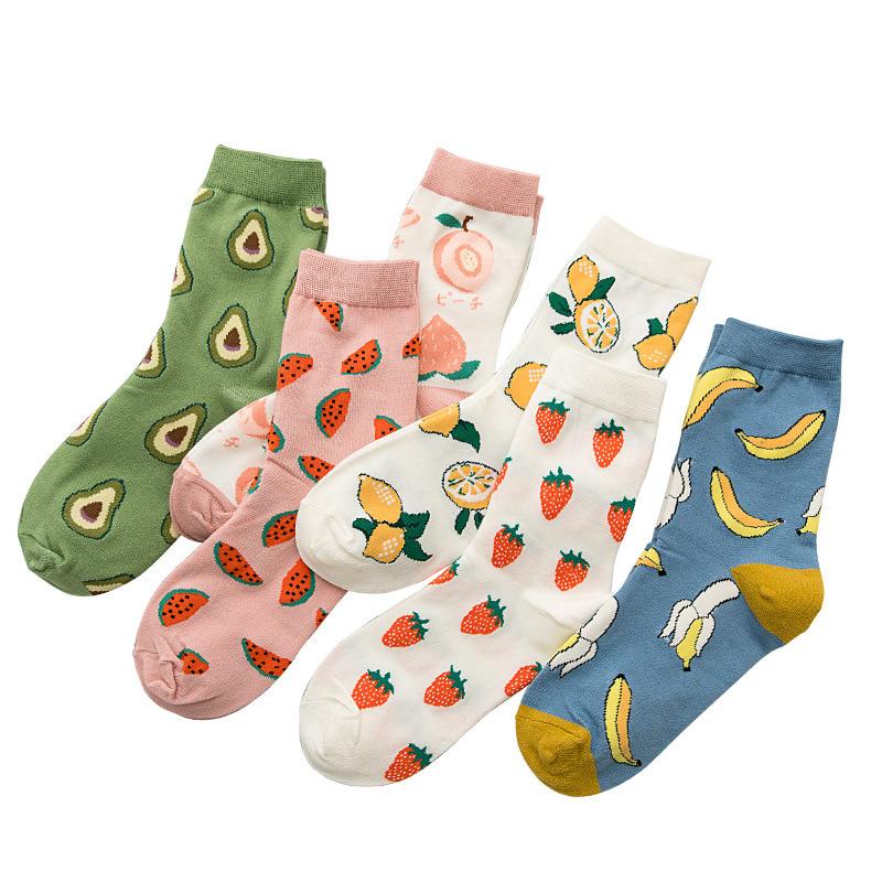 Buy Cartoon Fruit Cotton Watermelon Lemon Strawberry Banana Avocado ...