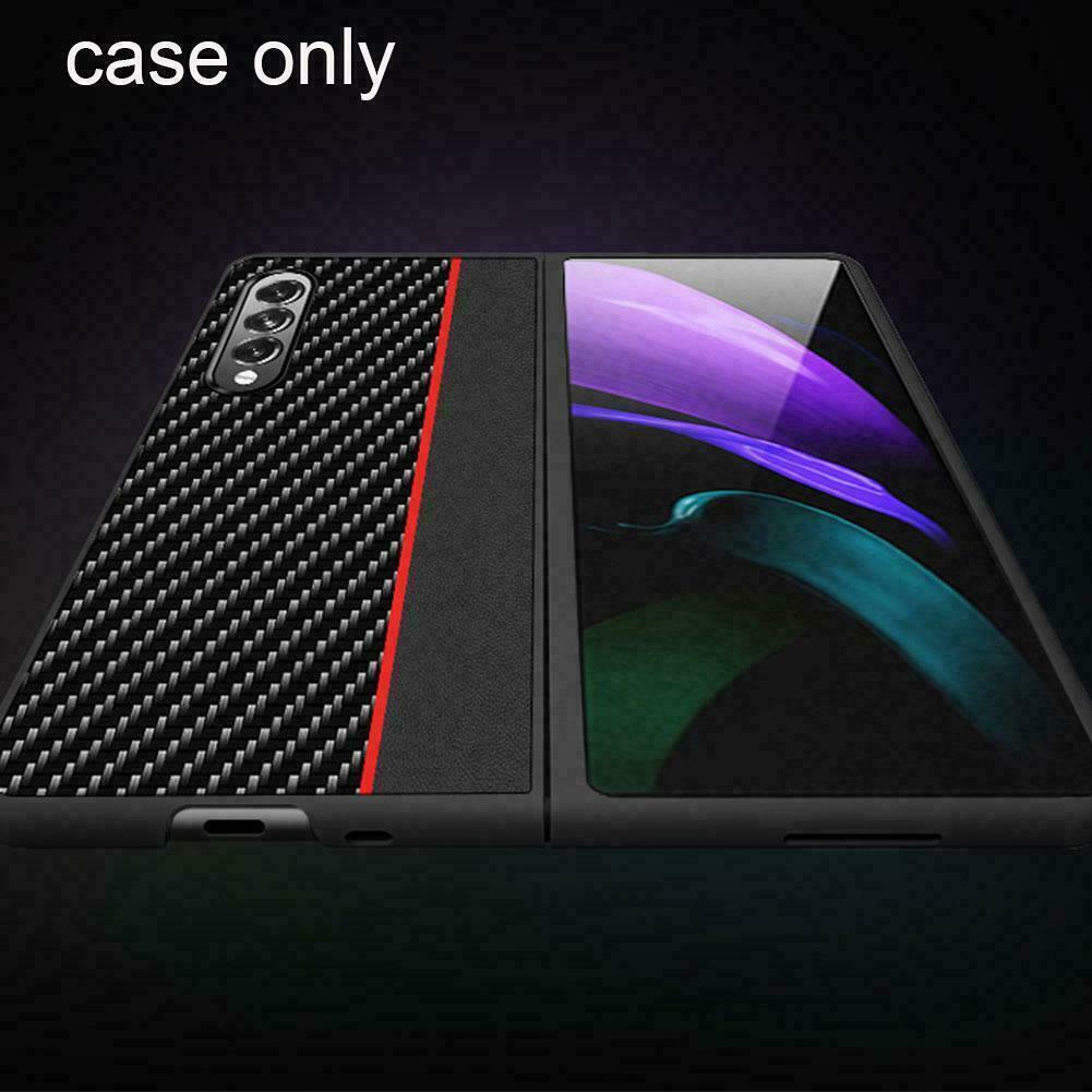 Kaufe For Z Fold 3 Carbon Fiber Texture Leather Shockproof T cover H O ...