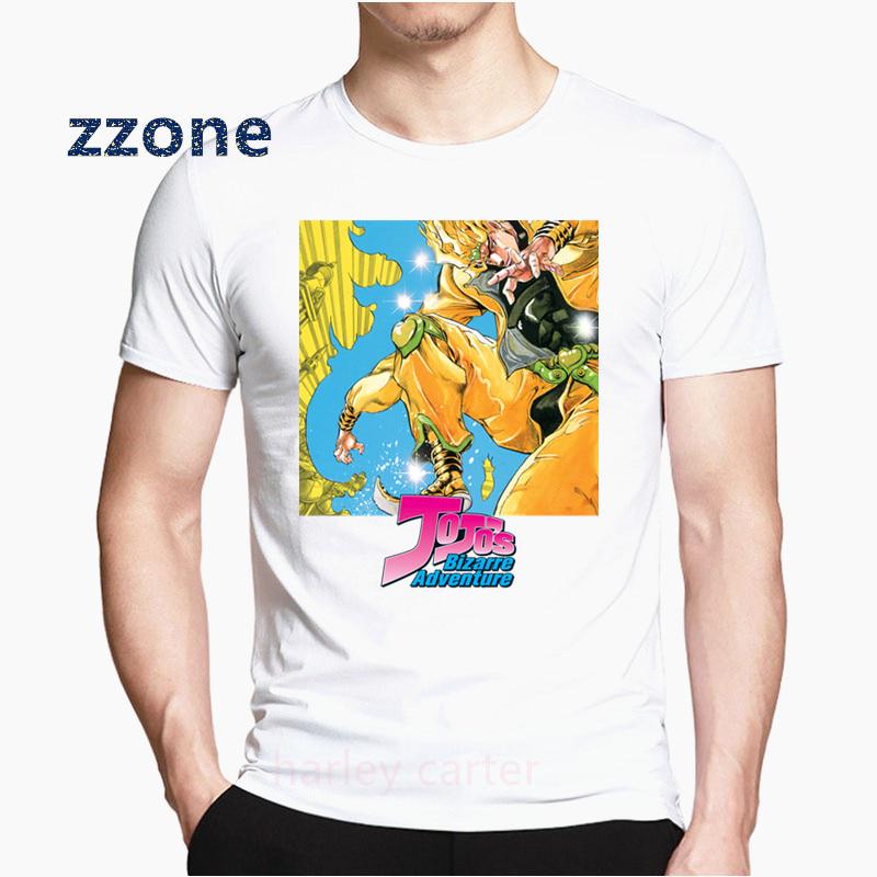 Buy JoJo Bizarre Adventure T Shirt Men Women Print Fashion Tshirt Short ...