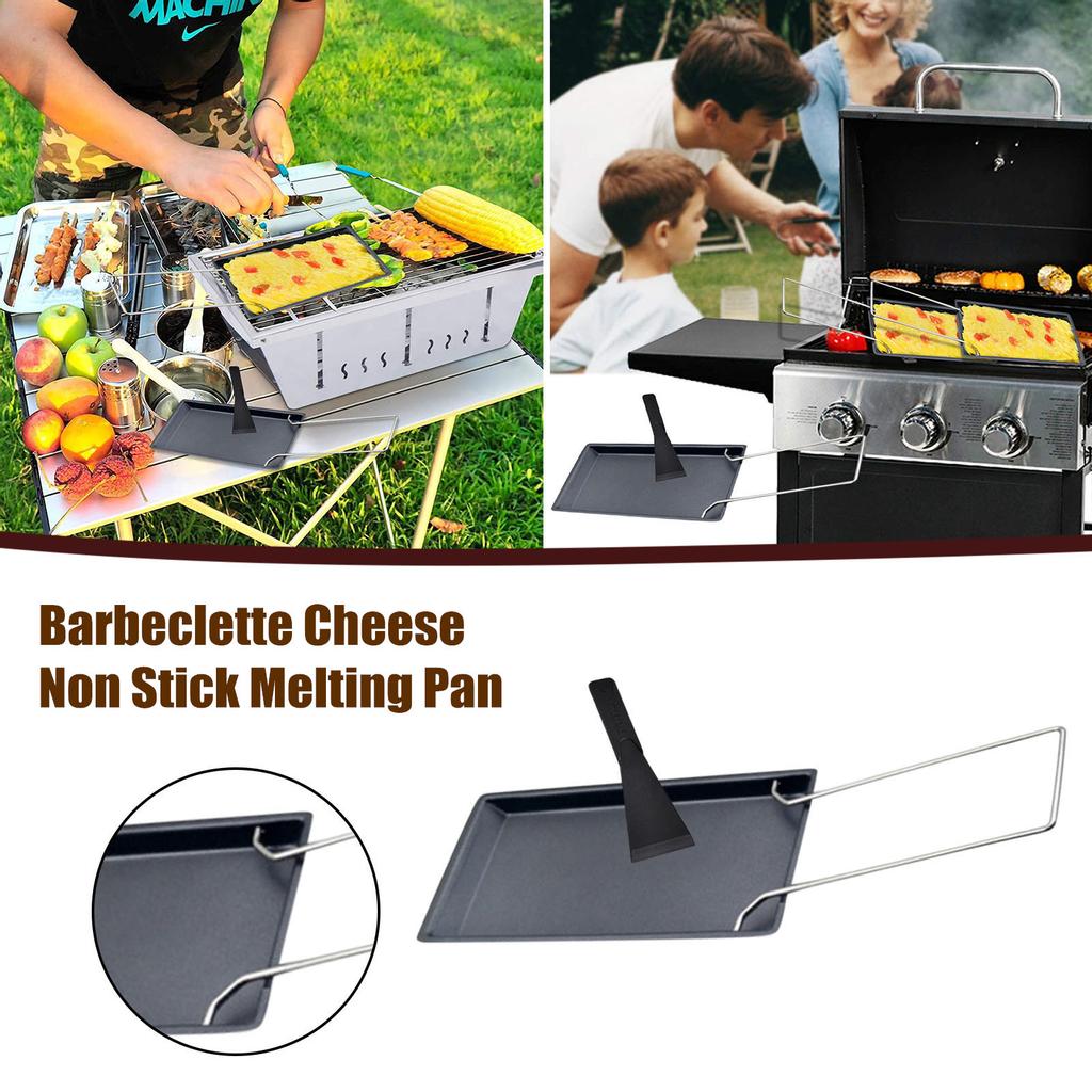 Buy Barbeclette Cheese Non Stick Melting Pan Mini Cheese Baking Tray ...