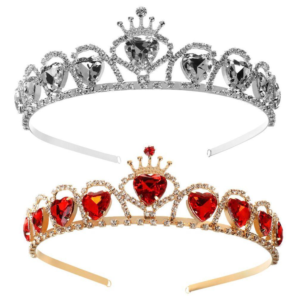 Headwear Rhinestone Tiara Wedding Birthday Tiaras for Girls Handmade ...