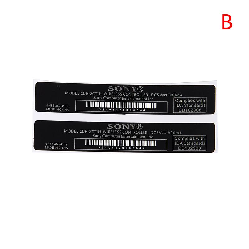 Cheap 1Pc Ps4 Controller Housing Shell Slim Back Sticker Lable Seals ...